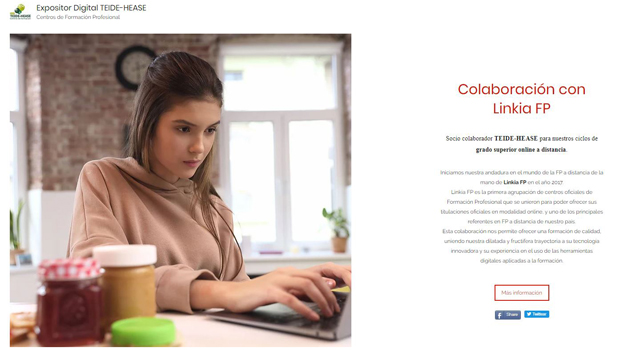 Colaboración con Linkia FP. – El Blog de TEIDE-HEASE